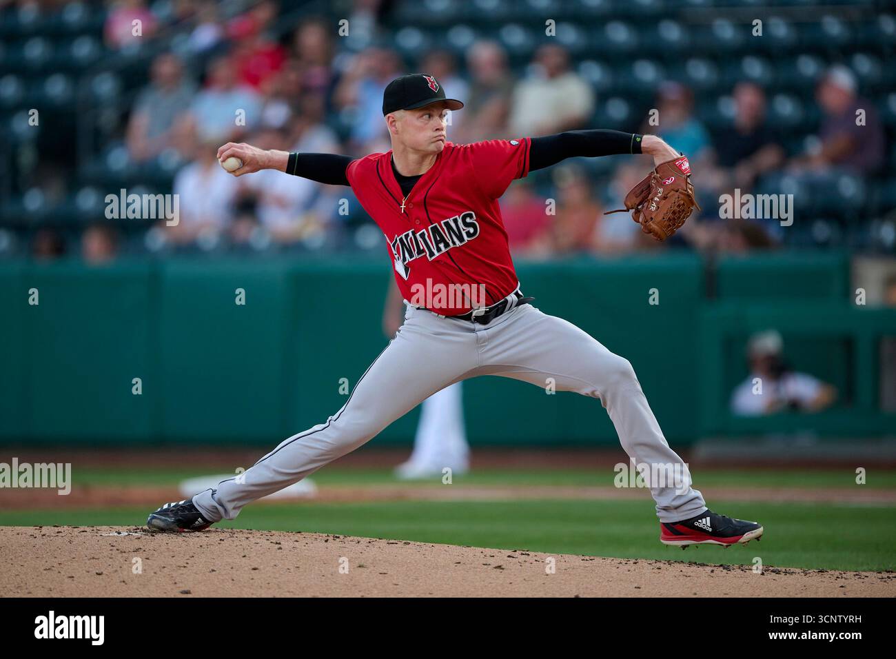 Indianapolis Indians pitcher Ryder Ryan (16) during an MiLB ...