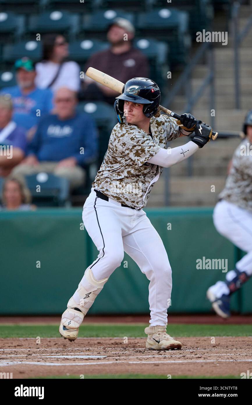 Columbus Clippers Cooper Ingle (65) bats during an MiLB International ...