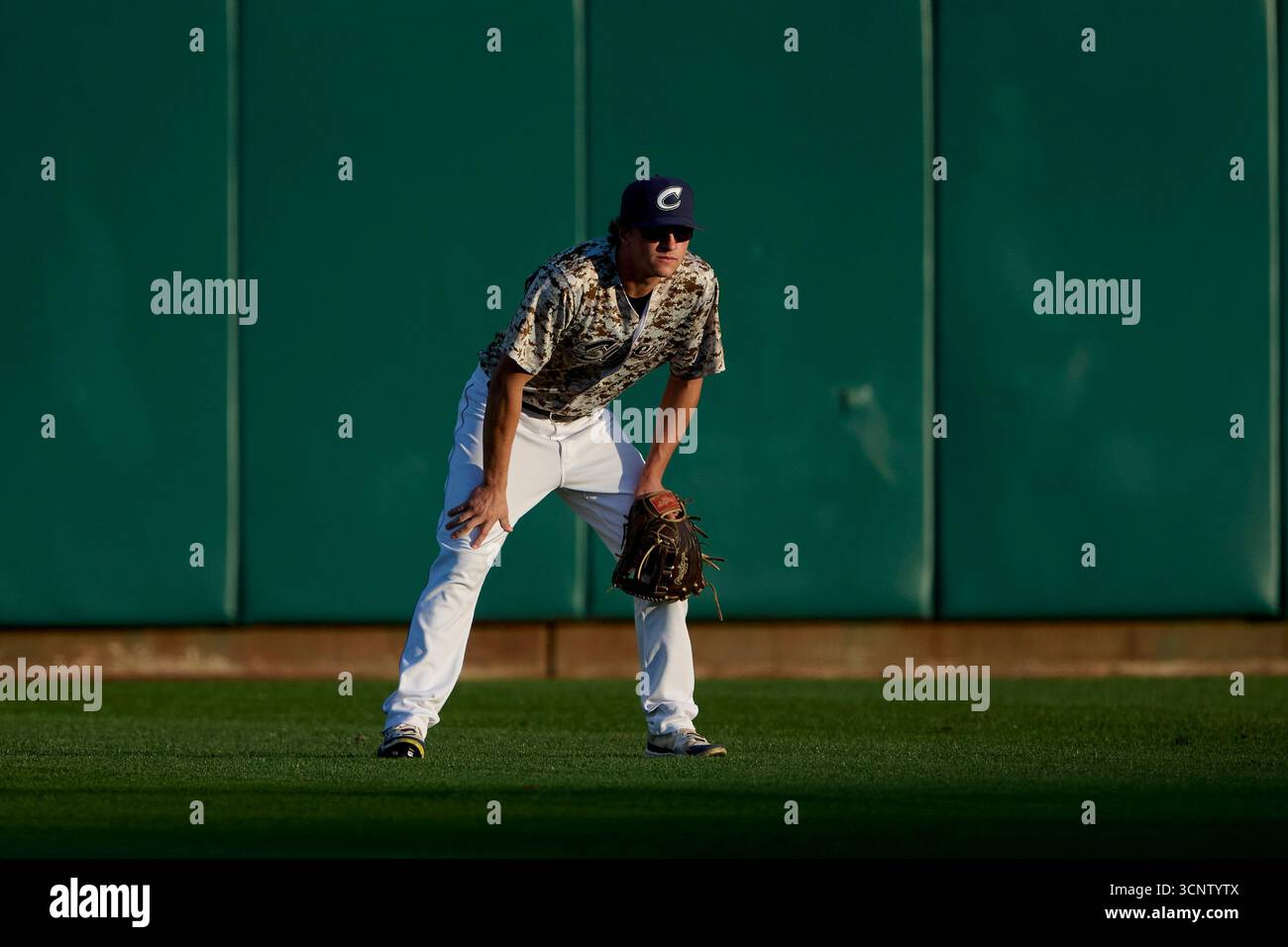 Columbus Clippers outfielder Petey Halpin (8) during an MiLB ...