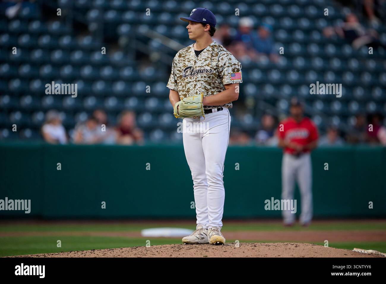 Columbus Clippers pitcher Ryan Webb (44) during an MiLB International ...