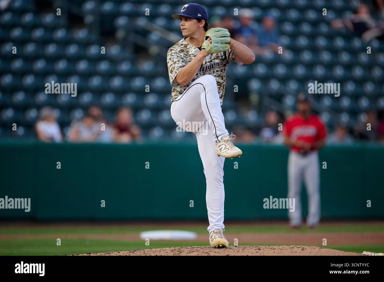 Columbus Clippers pitcher Ryan Webb (44) during an MiLB International ...