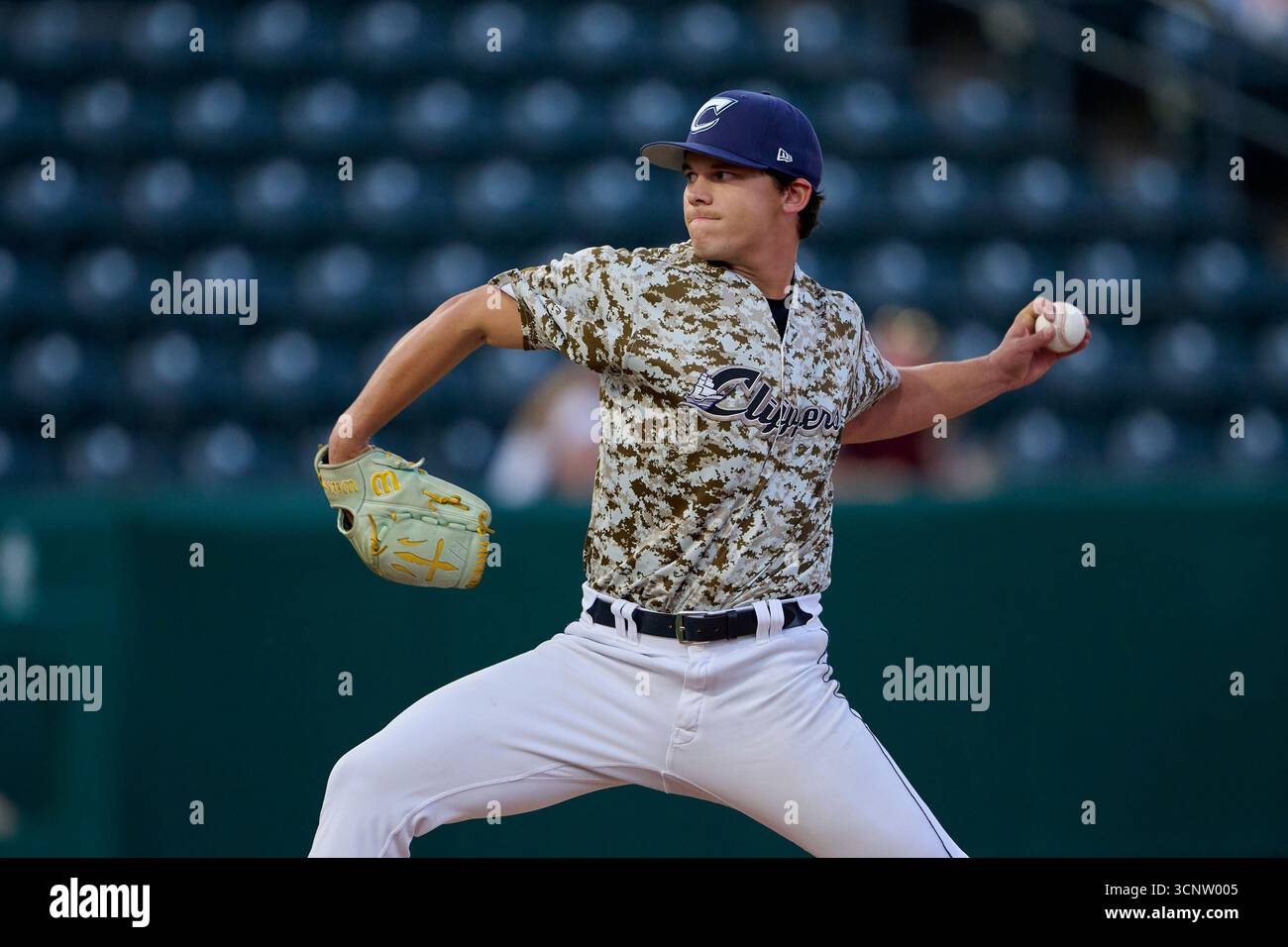 Columbus Clippers pitcher Ryan Webb (44) during an MiLB International ...