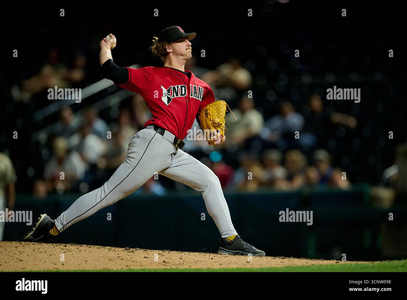 Indianapolis Indians pitcher Sean Sullivan (50) during an MiLB ...