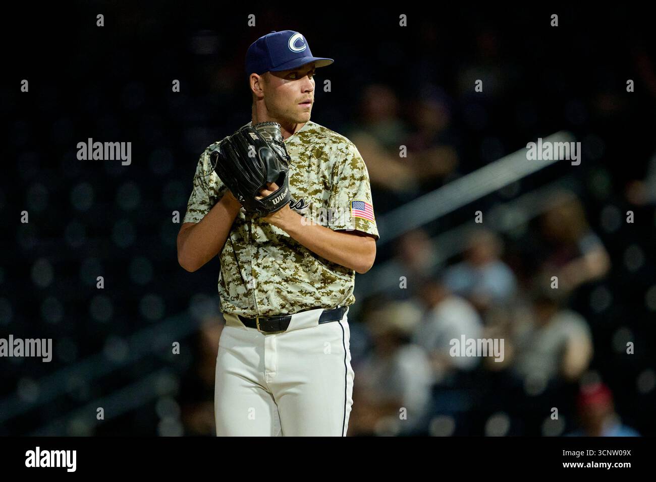 Columbus Clippers pitcher Jack Leftwich (48) during an MiLB ...