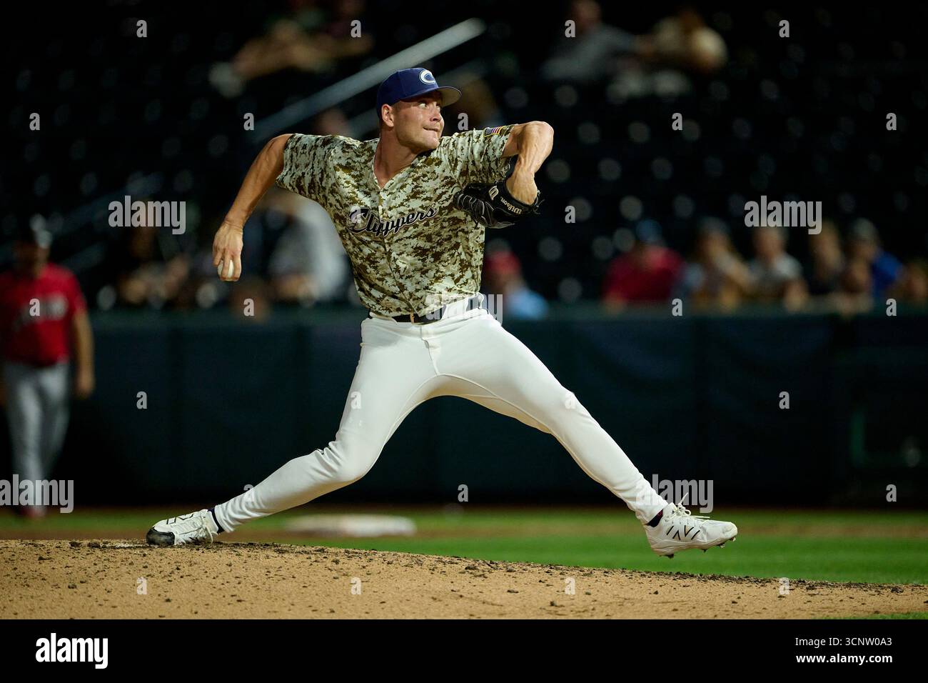 Columbus Clippers pitcher Jack Leftwich (48) during an MiLB ...