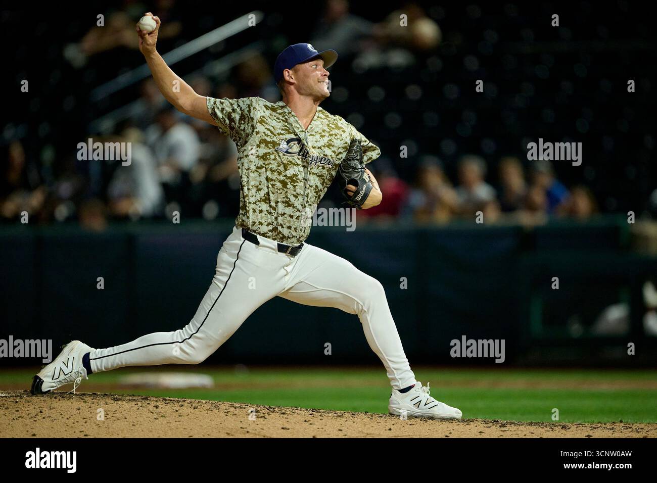 Columbus Clippers pitcher Jack Leftwich (48) during an MiLB ...