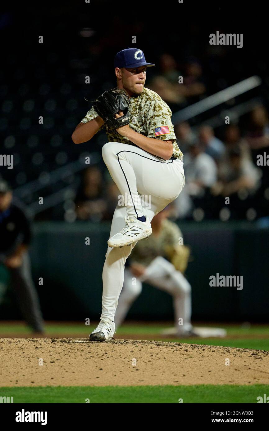Columbus Clippers pitcher Jack Leftwich (48) during an MiLB ...