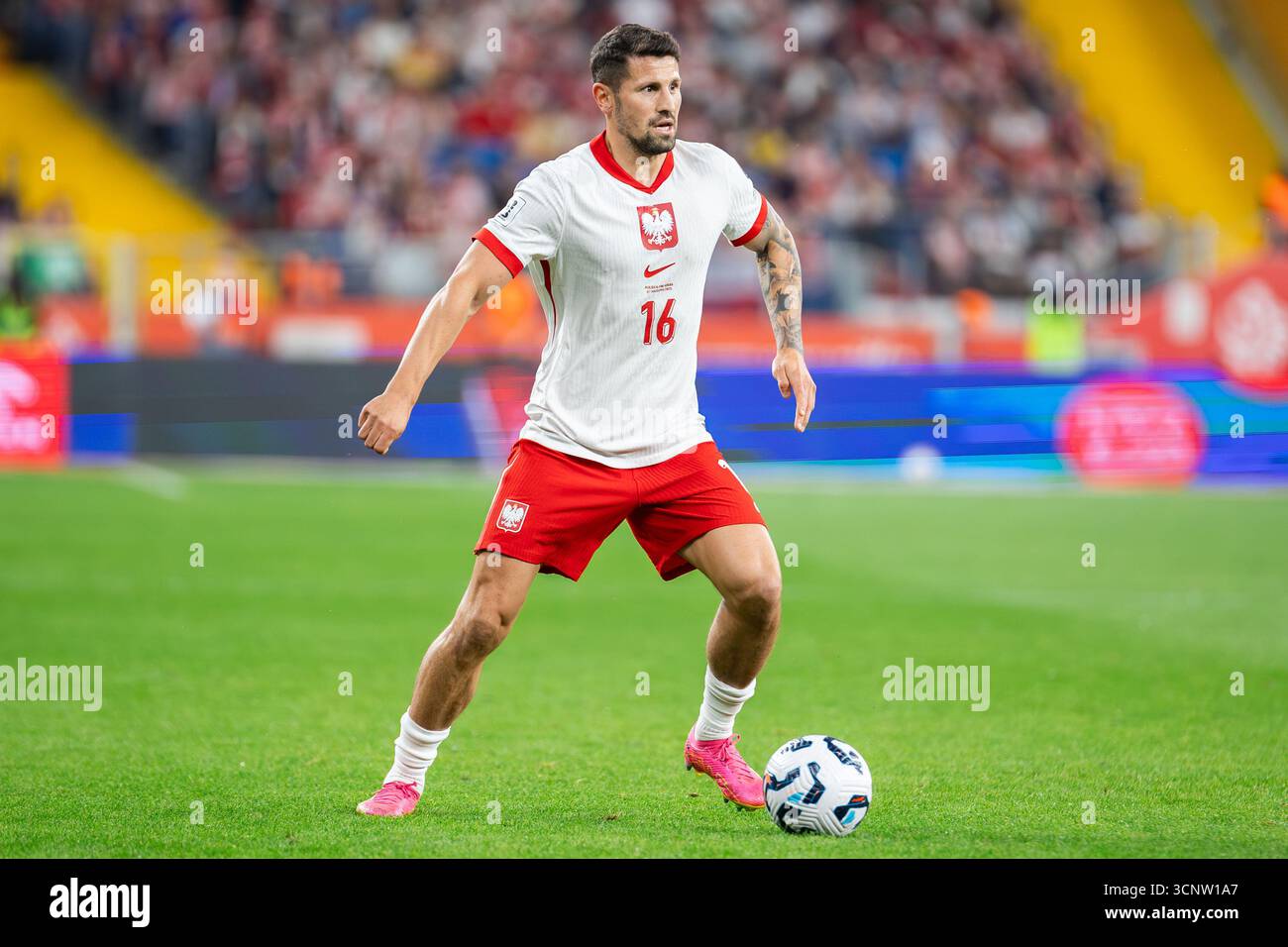 Pawel Wszolek of Poland seen in action during the 2026 FIFA World Cup ...