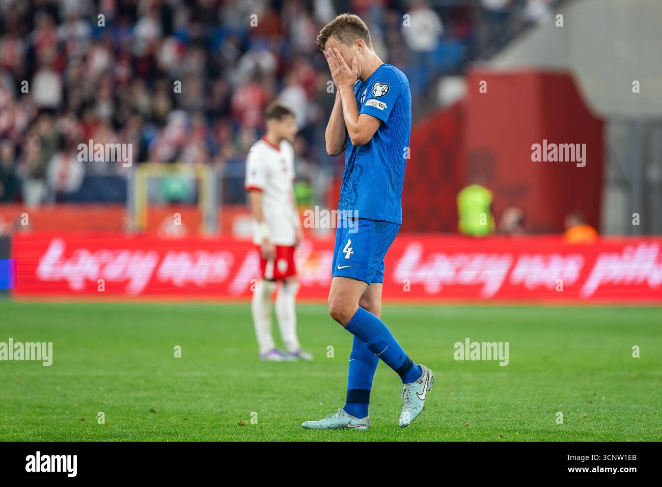 Robert Ivanov of Finland seen during the 2026 FIFA World Cup Qualifier ...