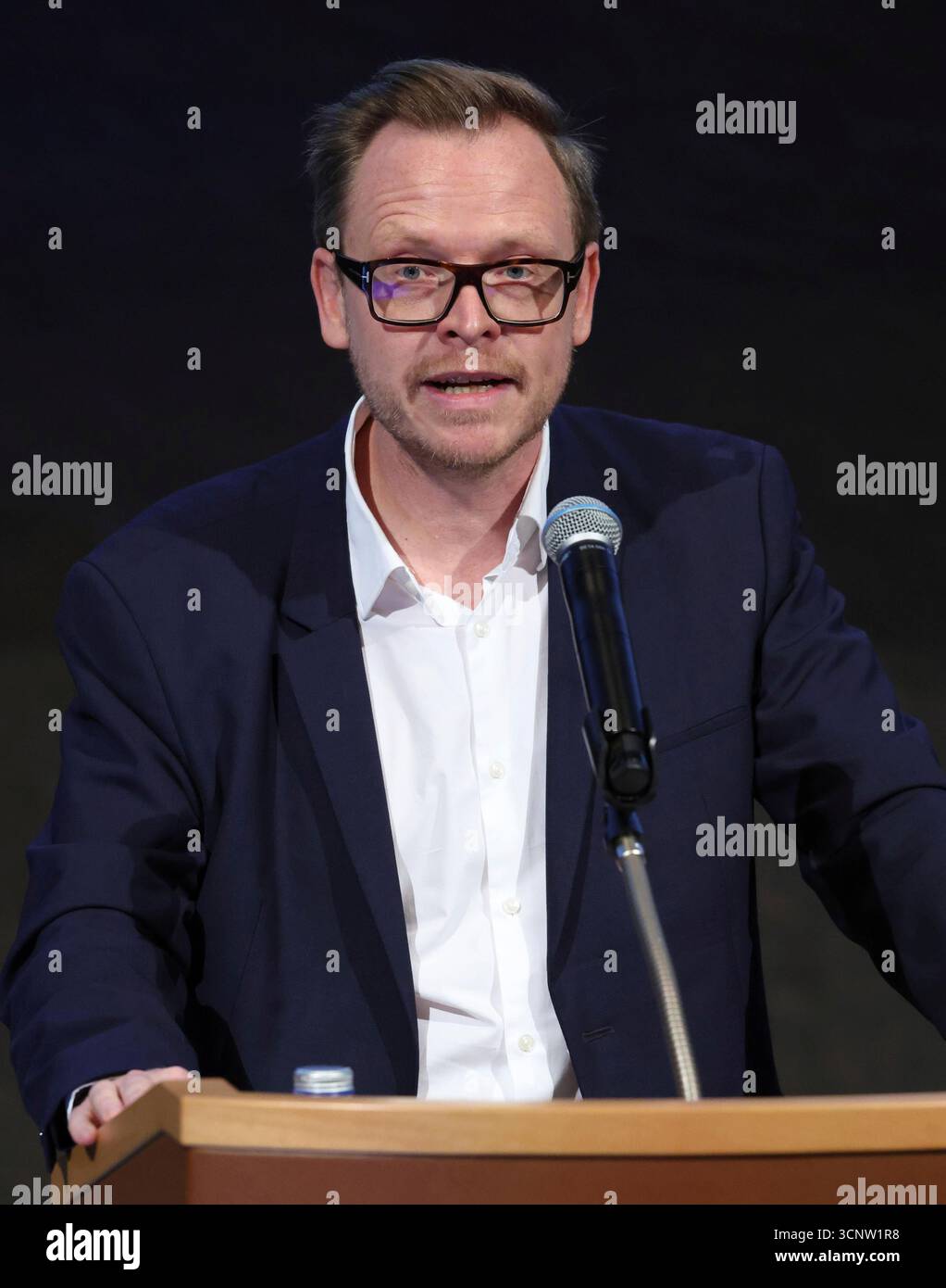 German philosopher Markus Gabriel, Professor at the University of Bonn ...