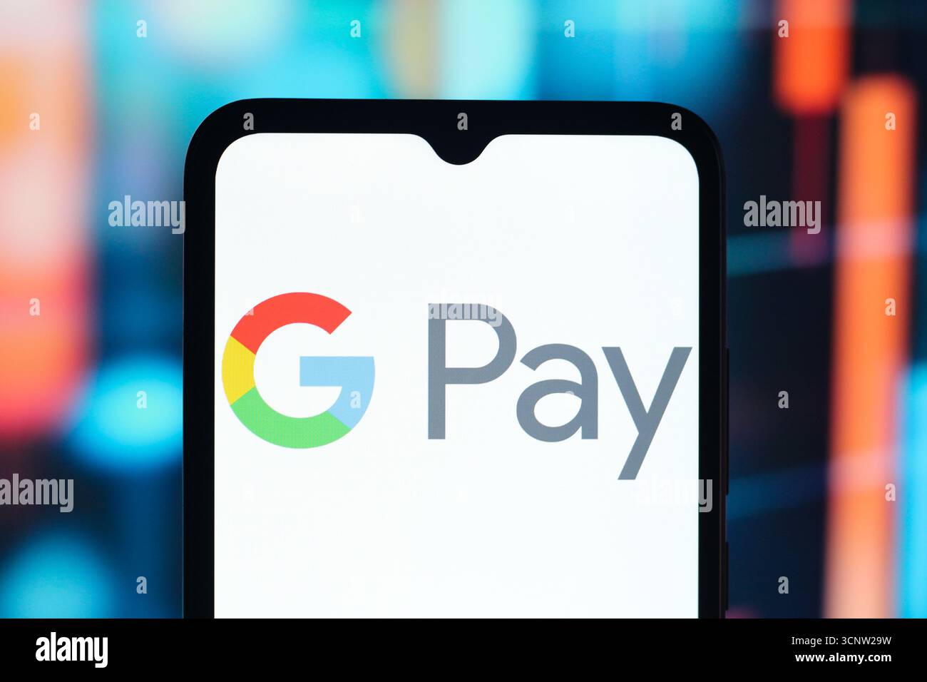 In this photo illustration, the Google Pay (G Pay) logo is seen ...