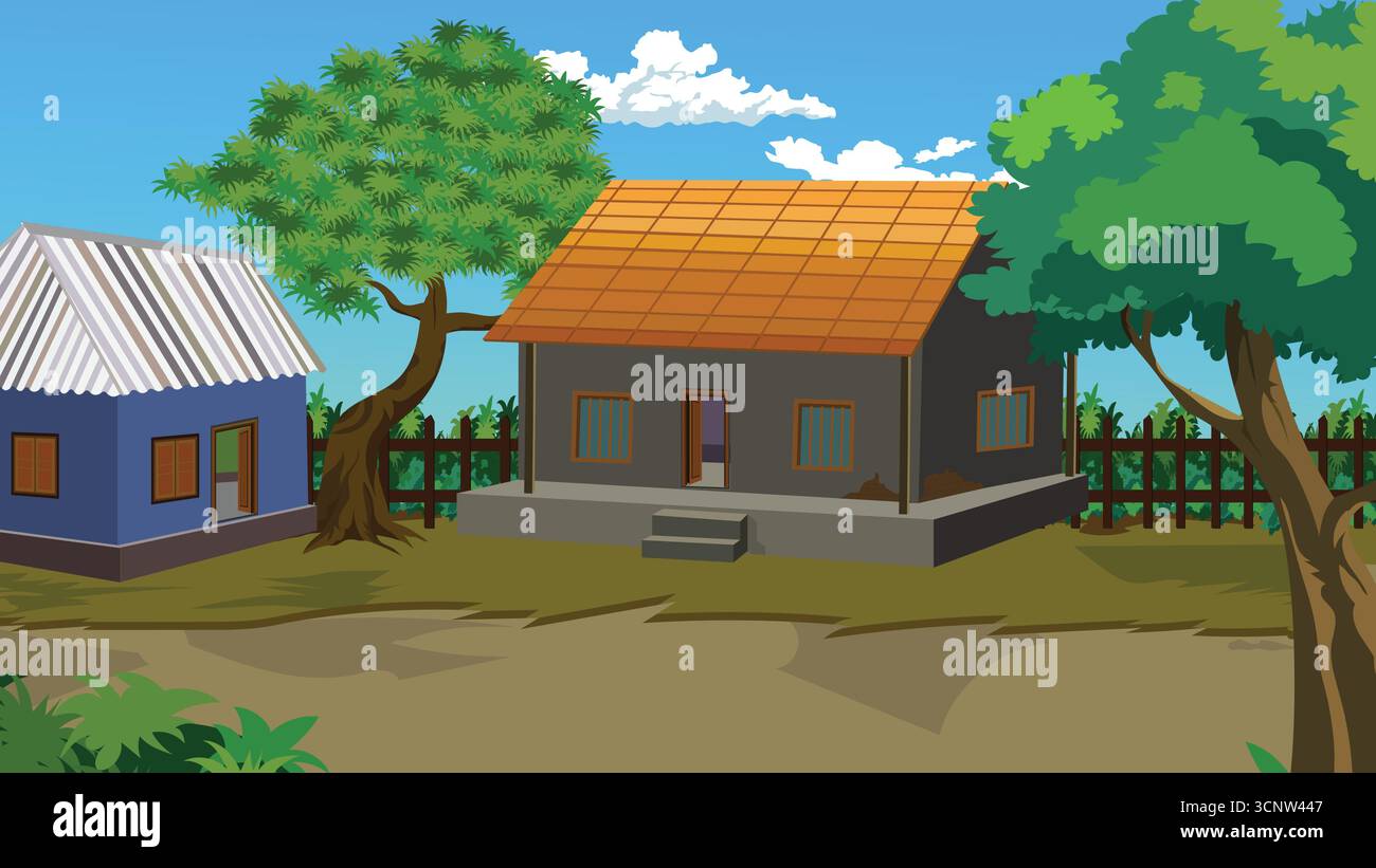 View rice fields background Stock Vector Images - Alamy