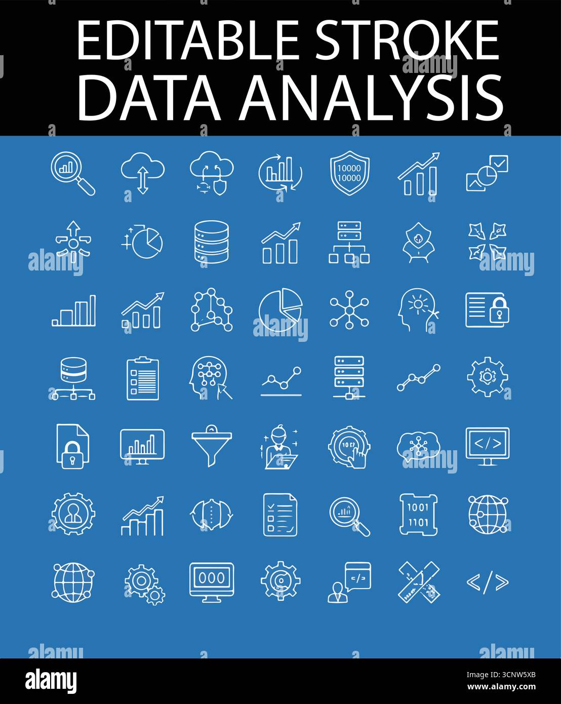 Information search icon linear hi-res stock photography and images - Alamy
