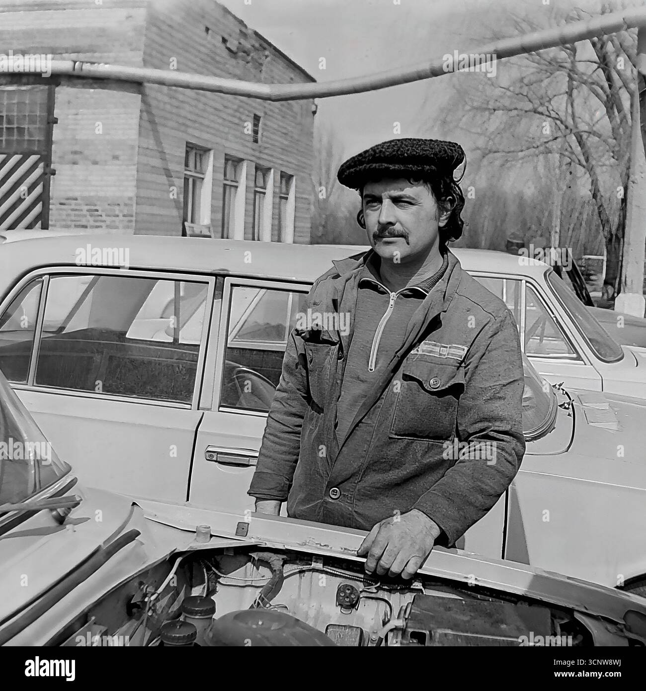 A compelling and character-rich archival portrait from the 1980s shows ...
