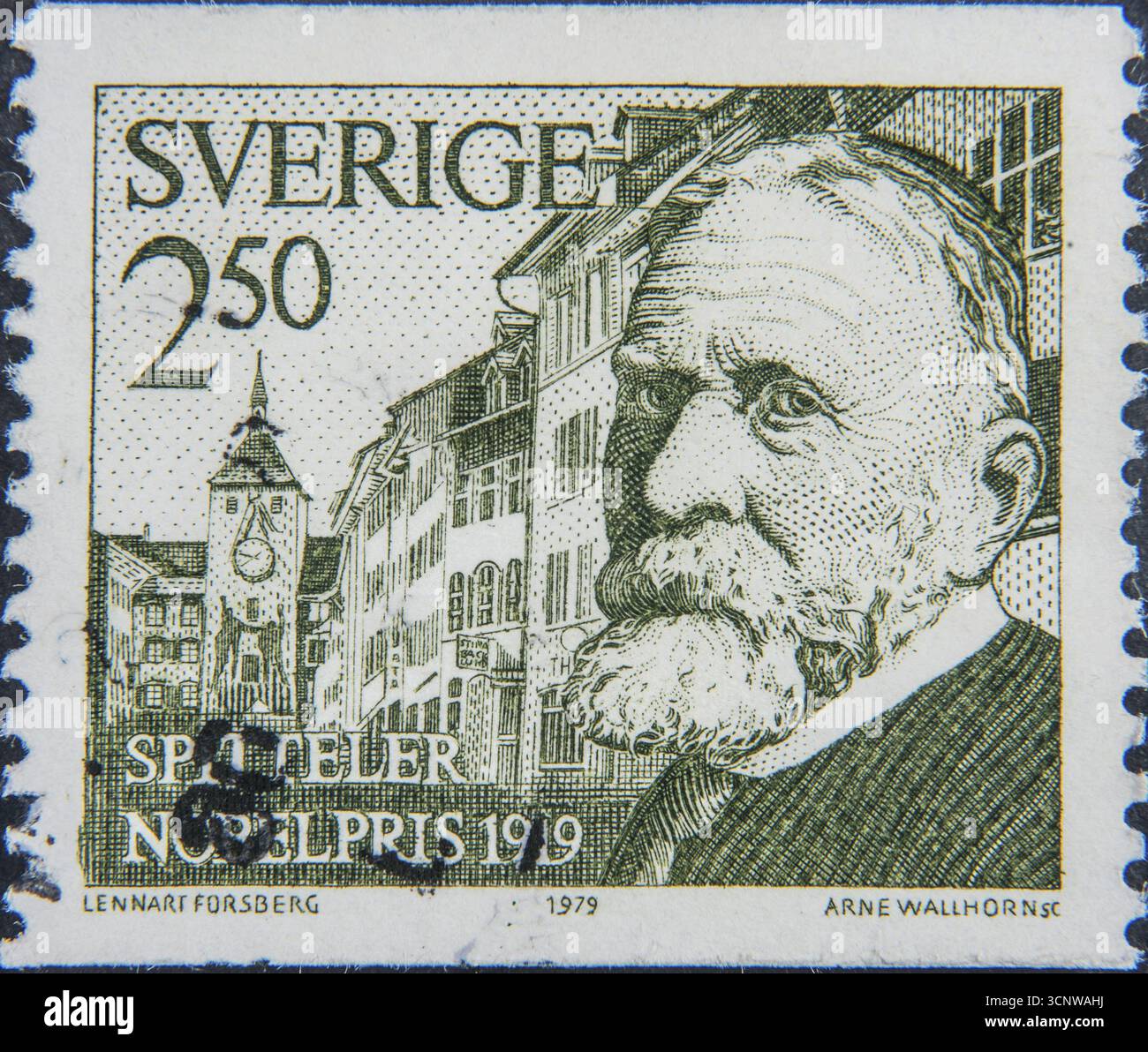 Carl Spitteler (1845 -1924) was a Swiss author who was awarded the ...