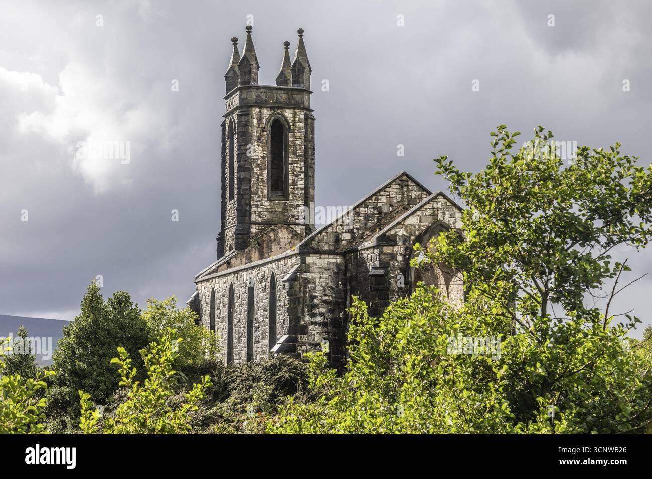 Church ruins, Dunlewy church, County Donegal, Ireland Stock Photo - Alamy