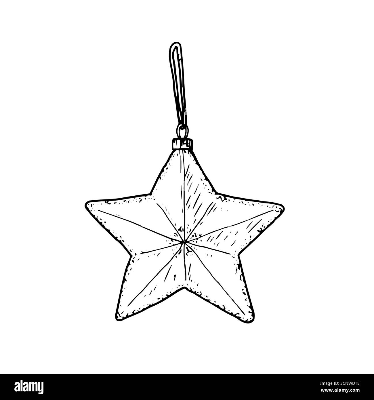 Christmas toy star on Stock Vector Images - Alamy