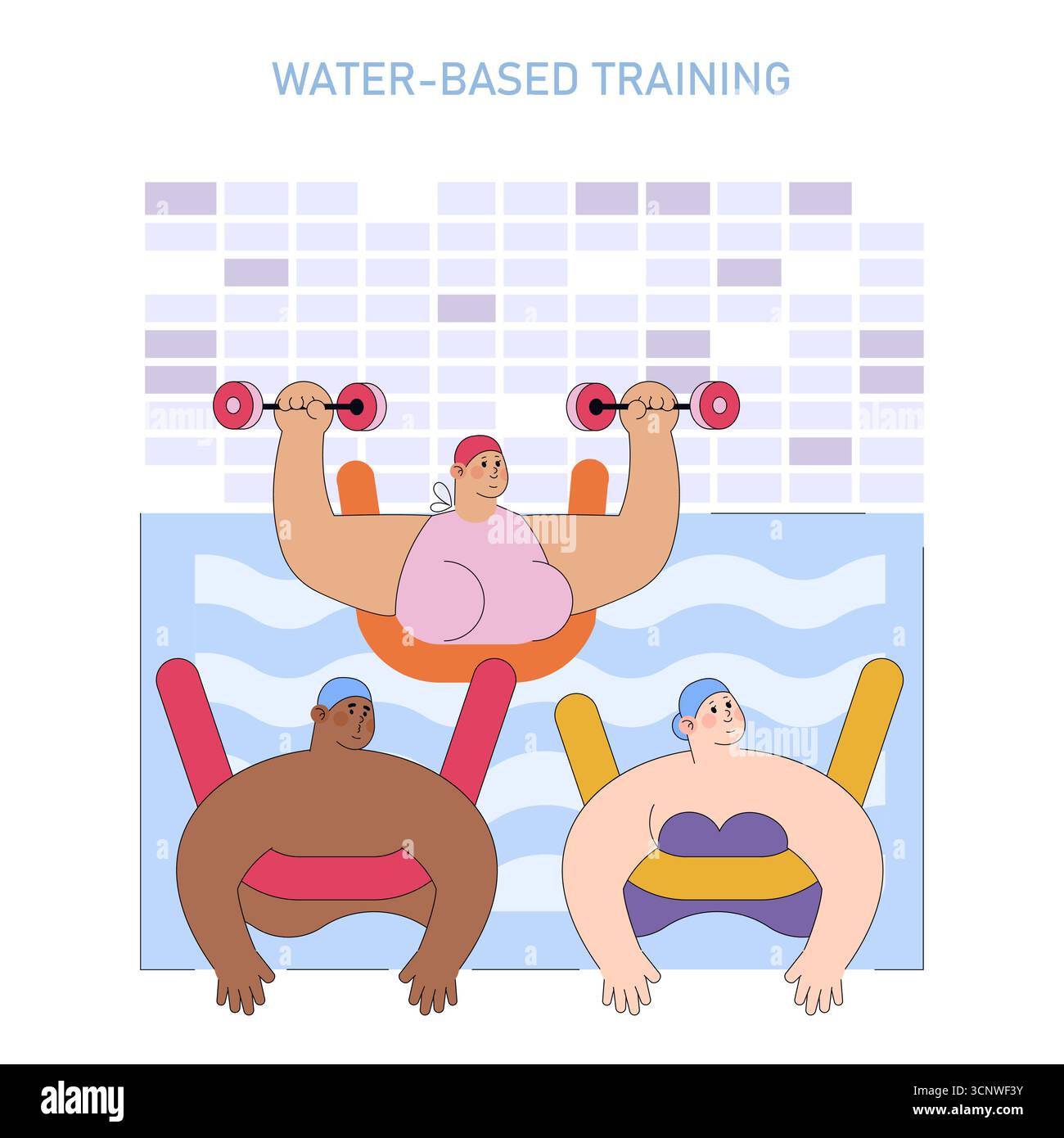 Floatation therapy Stock Vector Images - Alamy