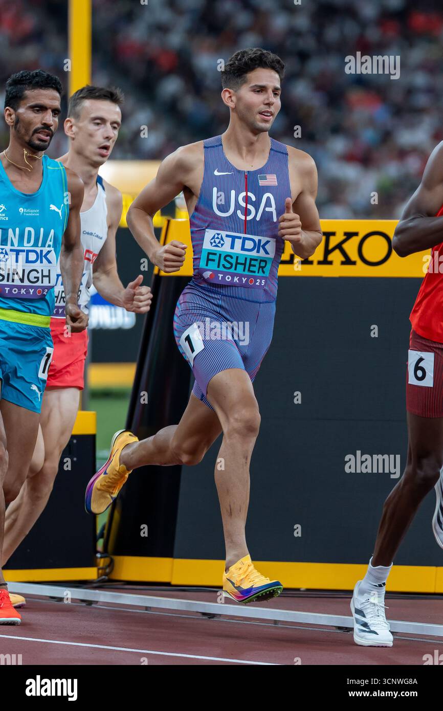 during the World Athletics Championships Tokyo25 Day 7 evening session ...