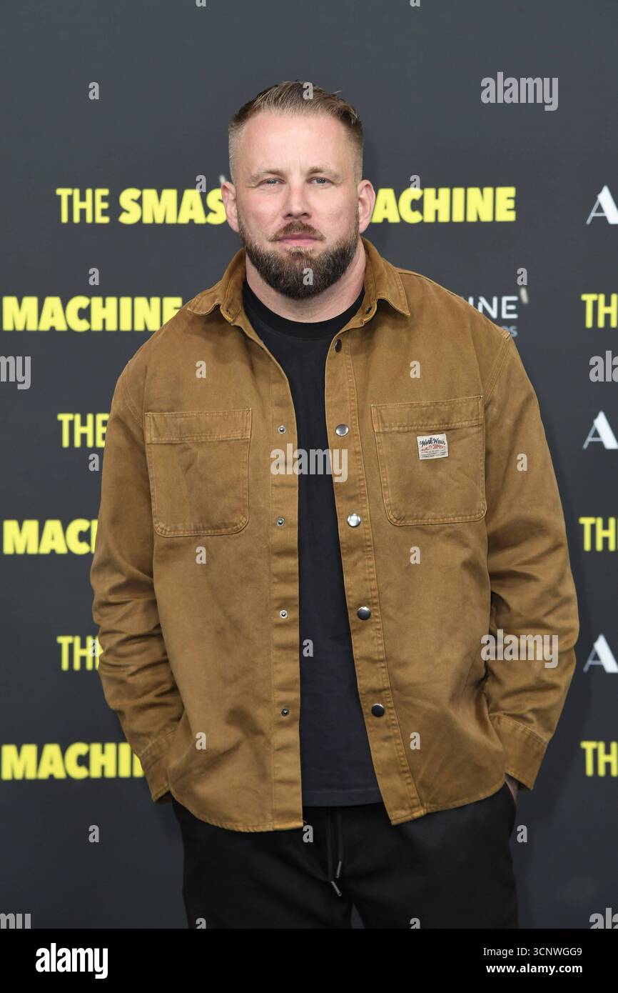 Mario Wittmann bei der Deutschlandpremiere von THE SMASHING MACHINE in ...