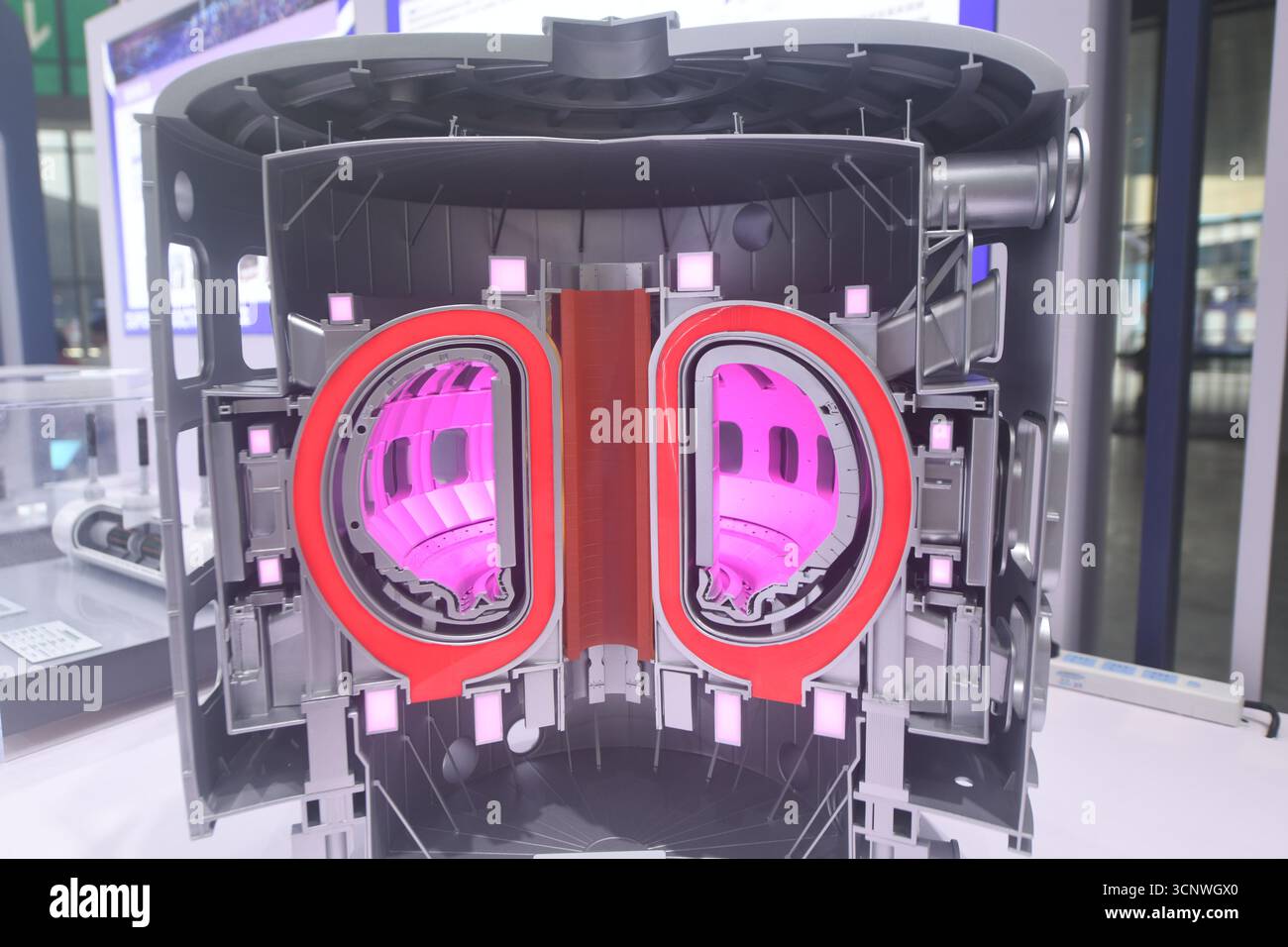 SHANGHAI, CHINA - SEPTEMBER 23, 2025 - A controllable nuclear fusion ...