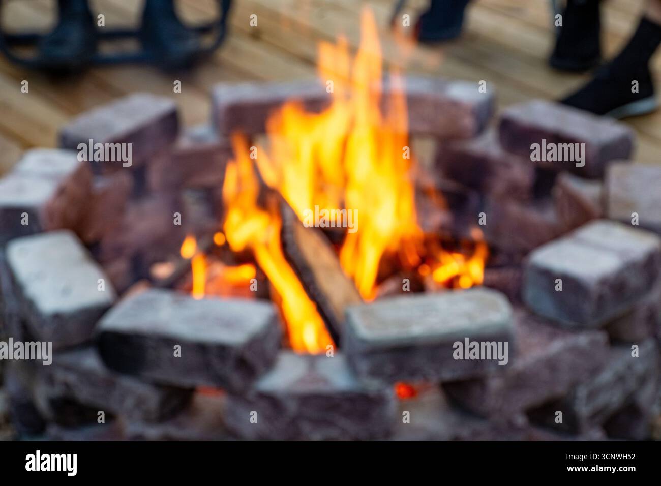 Fire soft smoke circle energy hi-res stock photography and images - Alamy