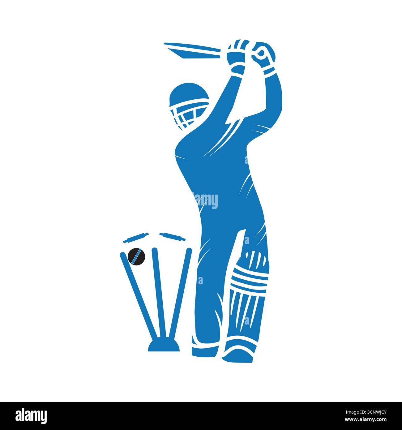 Cricket club pitch Cut Out Stock Images & Pictures - Alamy