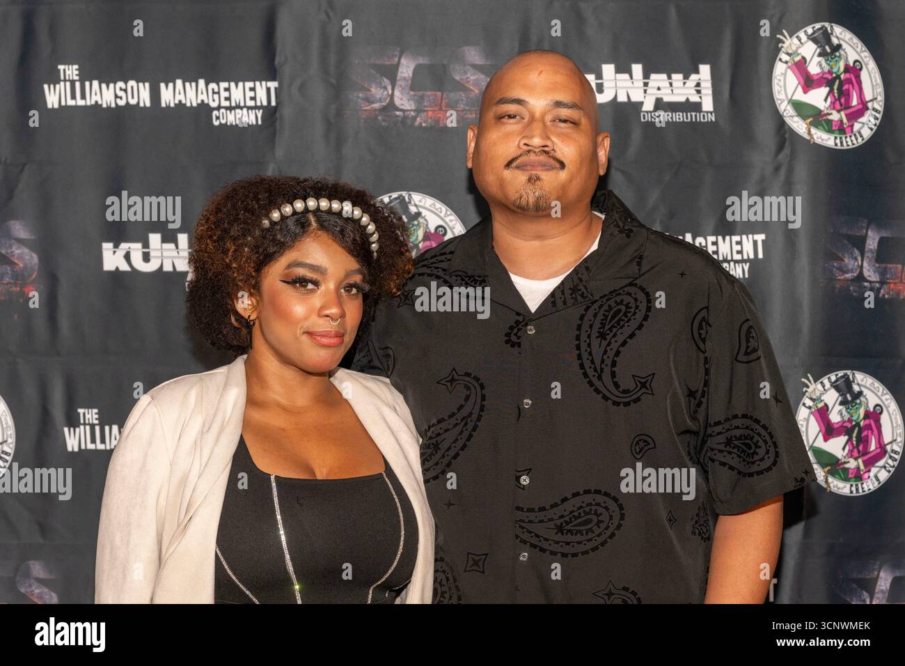 Producer Marvin Sotelo with guest attends World Premiere of Witchcraft ...