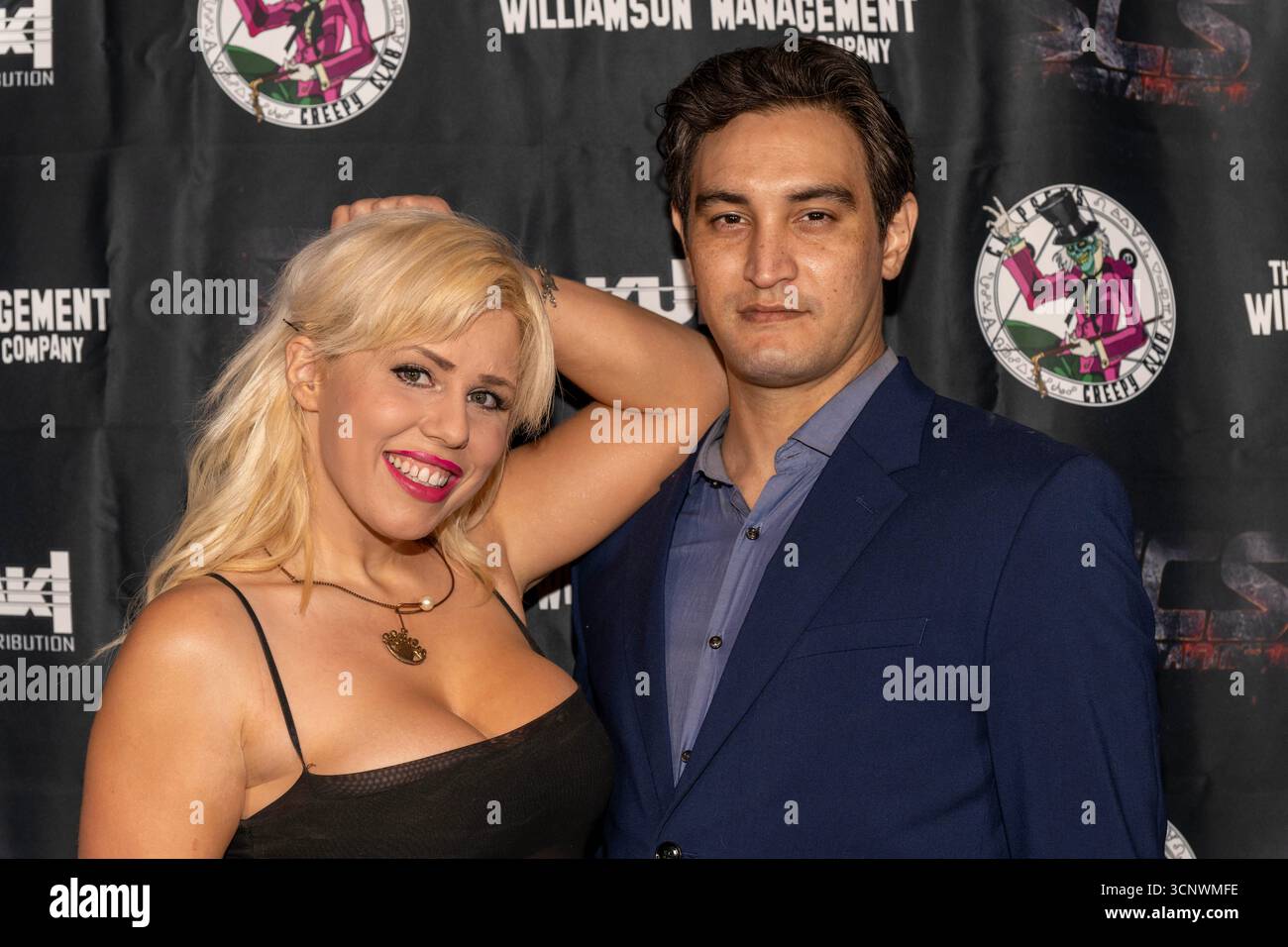 Los Angeles, USA. 22nd Sep, 2025. Actress Ivy Smith, Model Nicholas ...