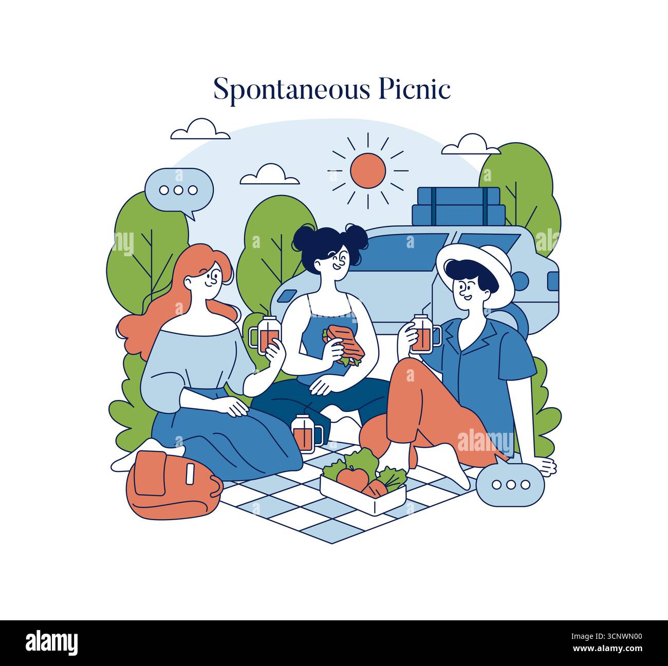 Spontaneous lifestyle Cut Out Stock Images & Pictures - Alamy