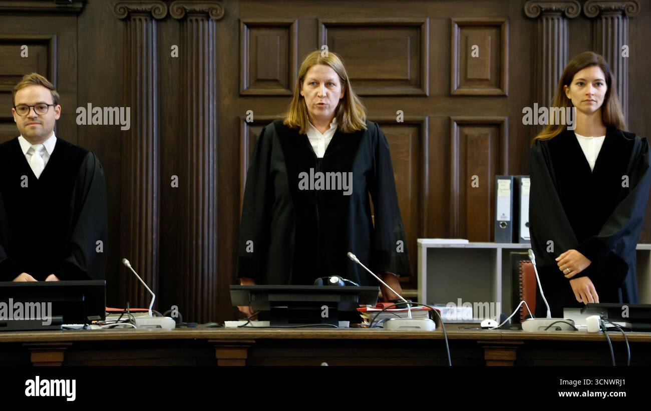 Hamburg, Germany. 23rd Sep, 2025. Judge Isabel Hildebrandt (M ...