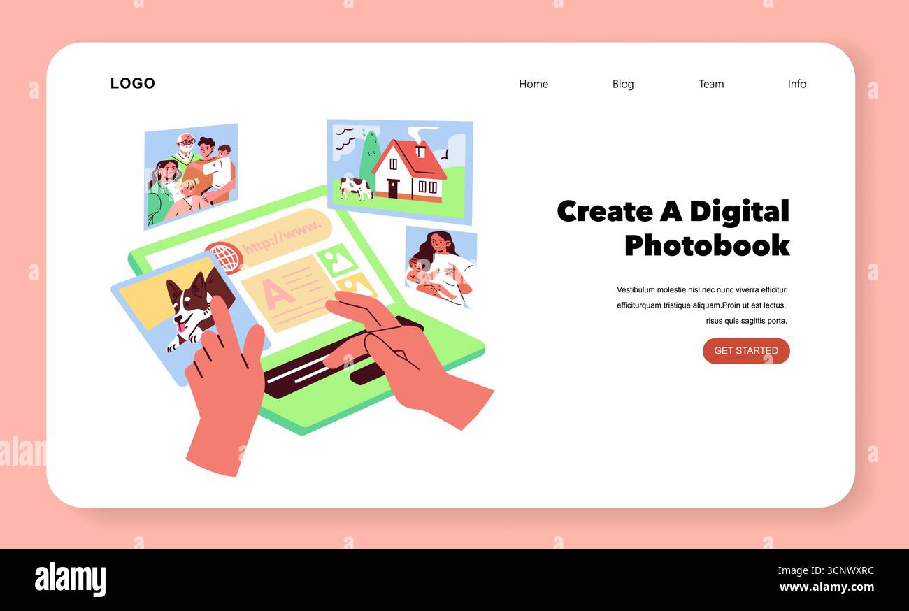 Application photo photos Stock Vector Images - Alamy