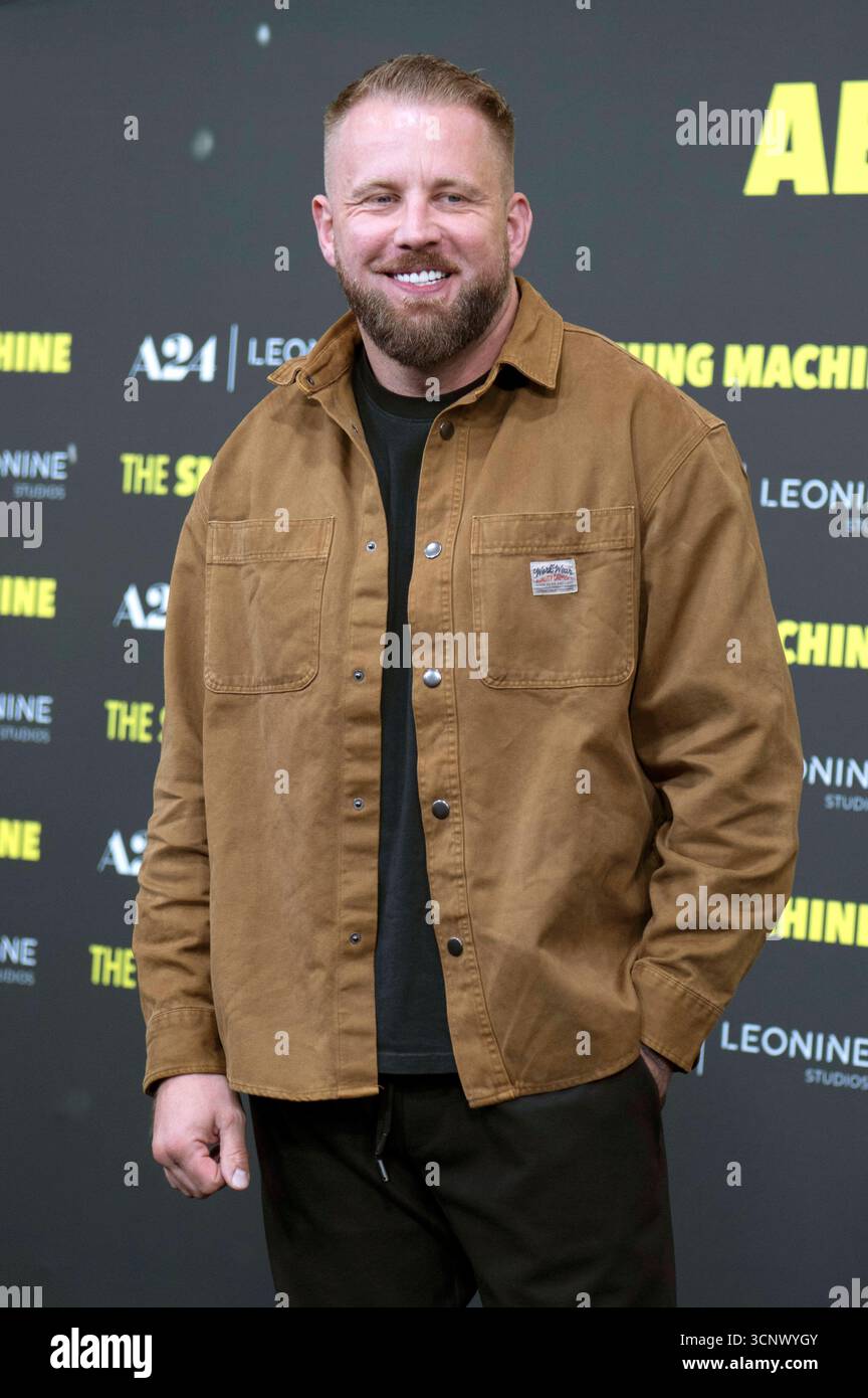 Mario Wittmann bei der Premiere des Kinofims The Smashing Machine im ...