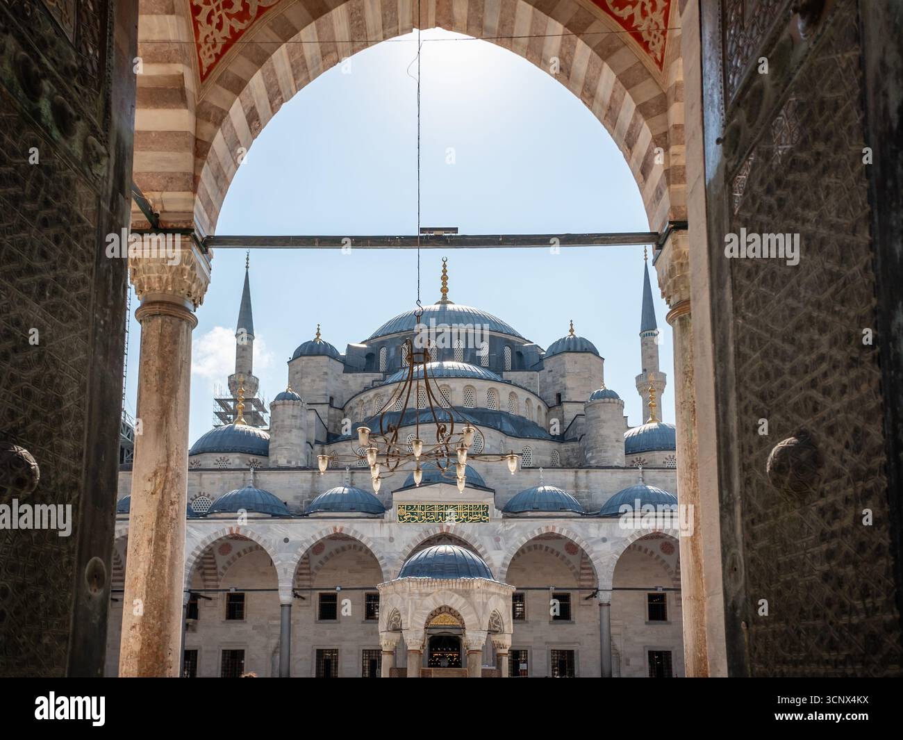 Blue mosque officially sultan hi-res stock photography and images - Alamy