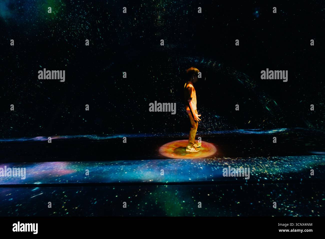 tokyo, japan - 3 august 2025 teamLab Planets Art Museum in Tokyo Stock ...
