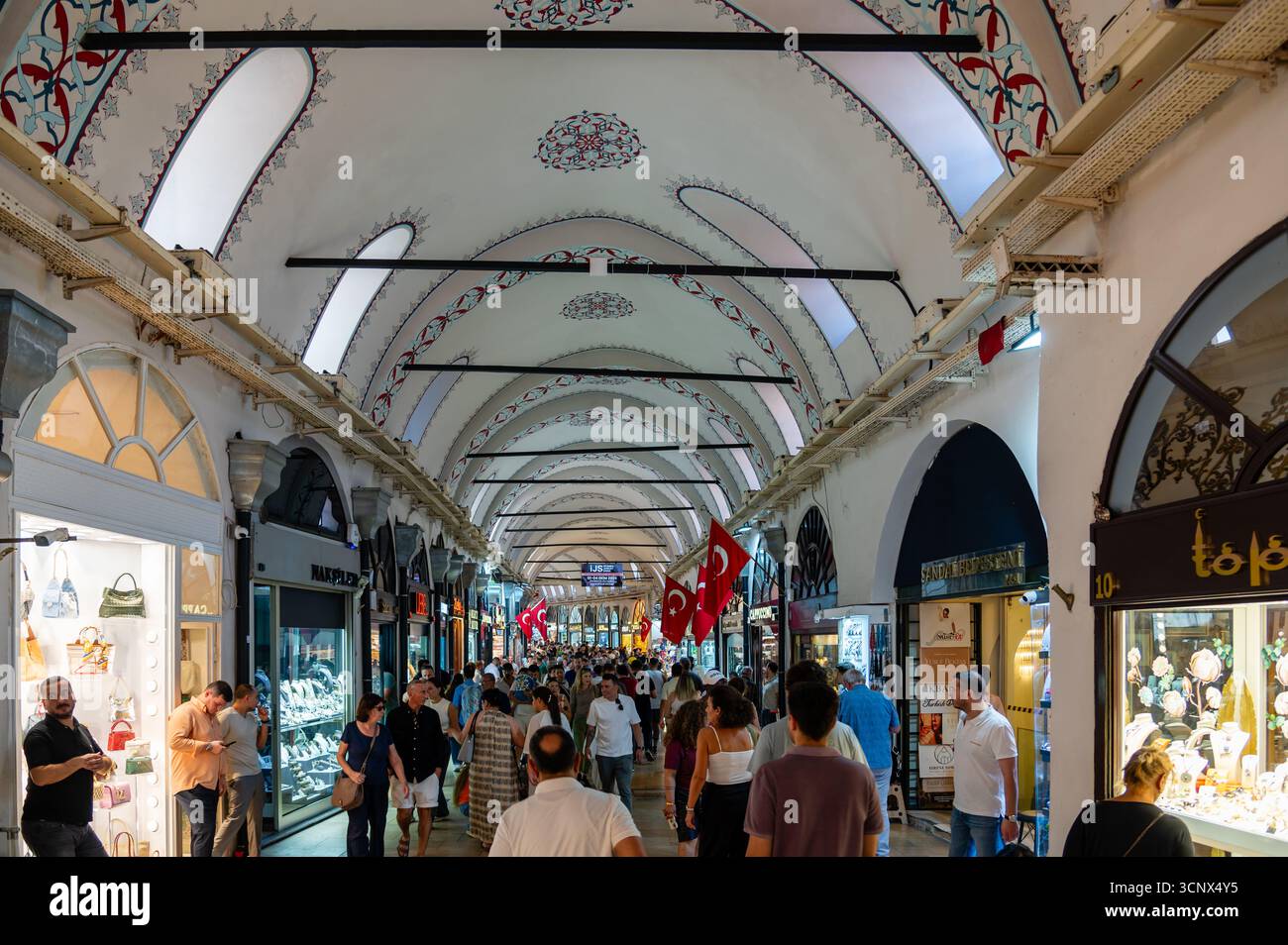 Inside the Grand Bazaar, Istanbul, Turkiye Stock Photo - Alamy