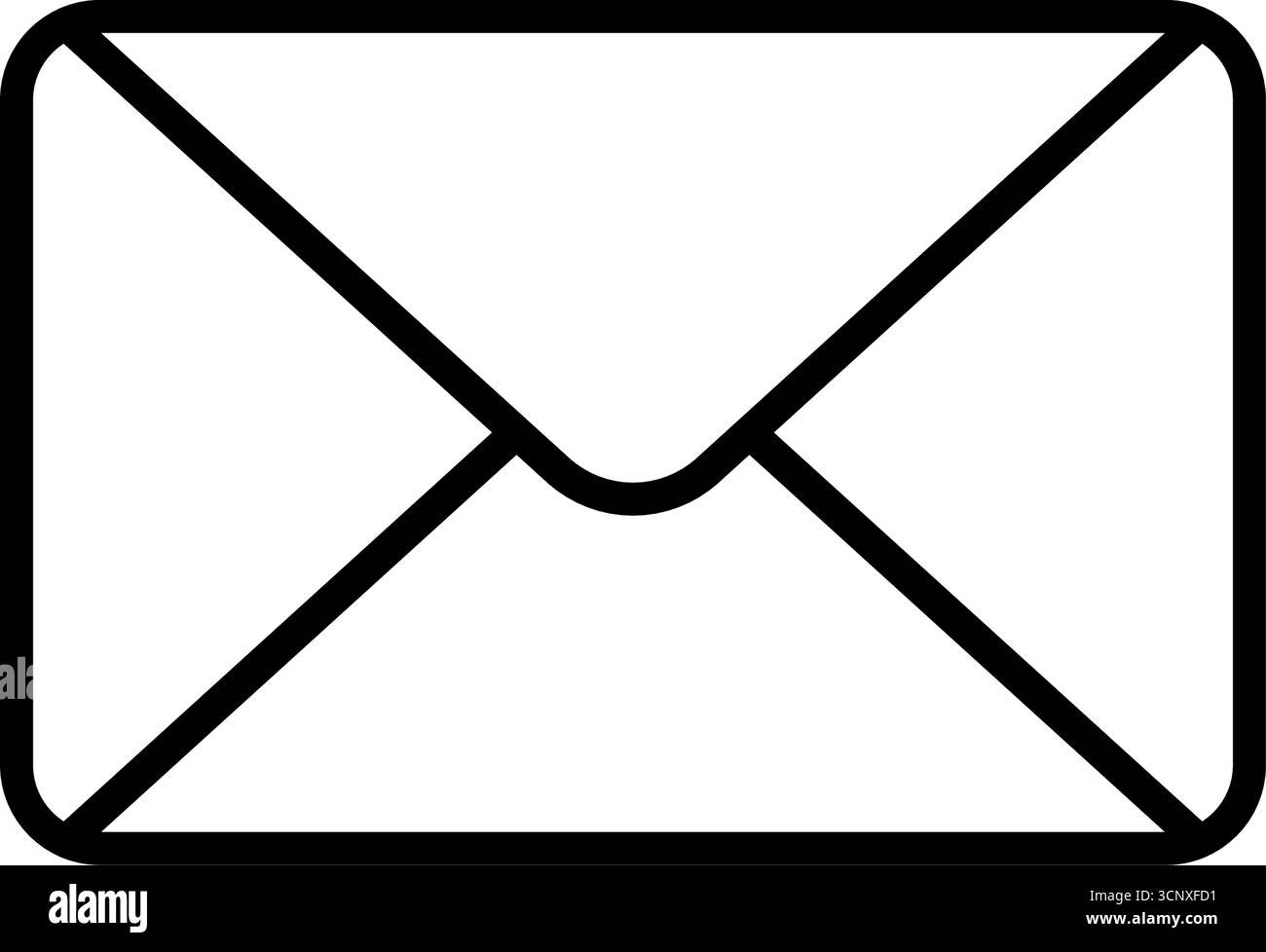 Post office simple vector Black and White Stock Photos & Images - Alamy