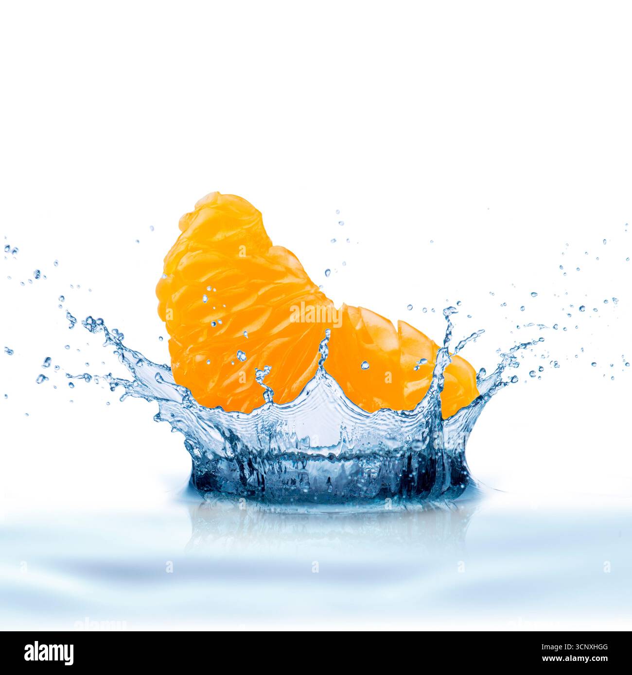 Blue and orange splash Cut Out Stock Images & Pictures - Alamy