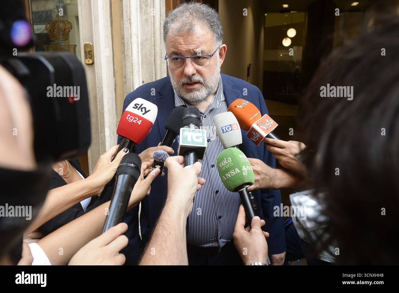 Rome National Directorate of the Democratic Party (PD), pictured by ...