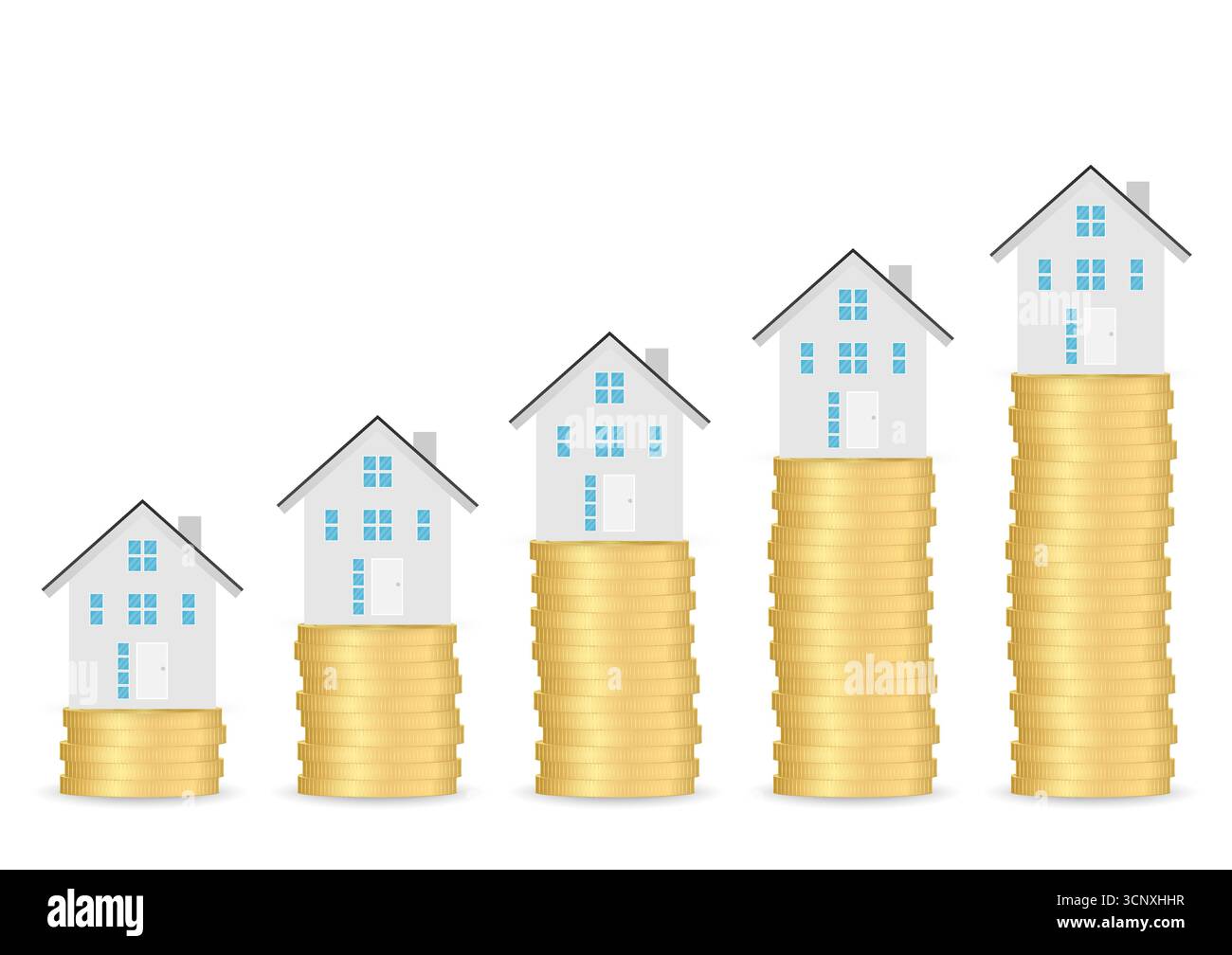 Housing property mortgage loan Stock Vector Images - Alamy
