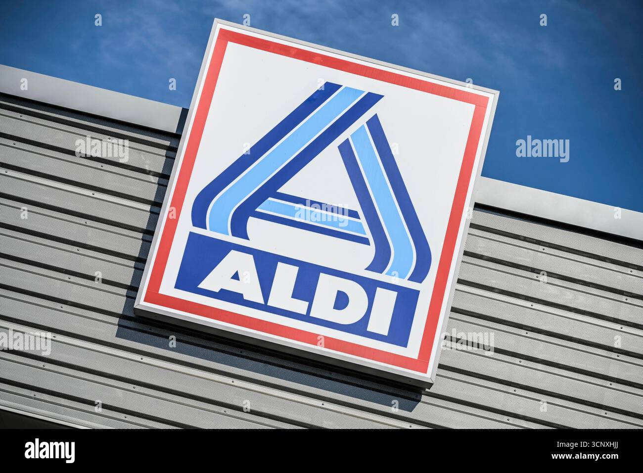 Logo Aldi Nord Supermarkt, Berlin, Deutschland *** Logo Aldi Nord ...