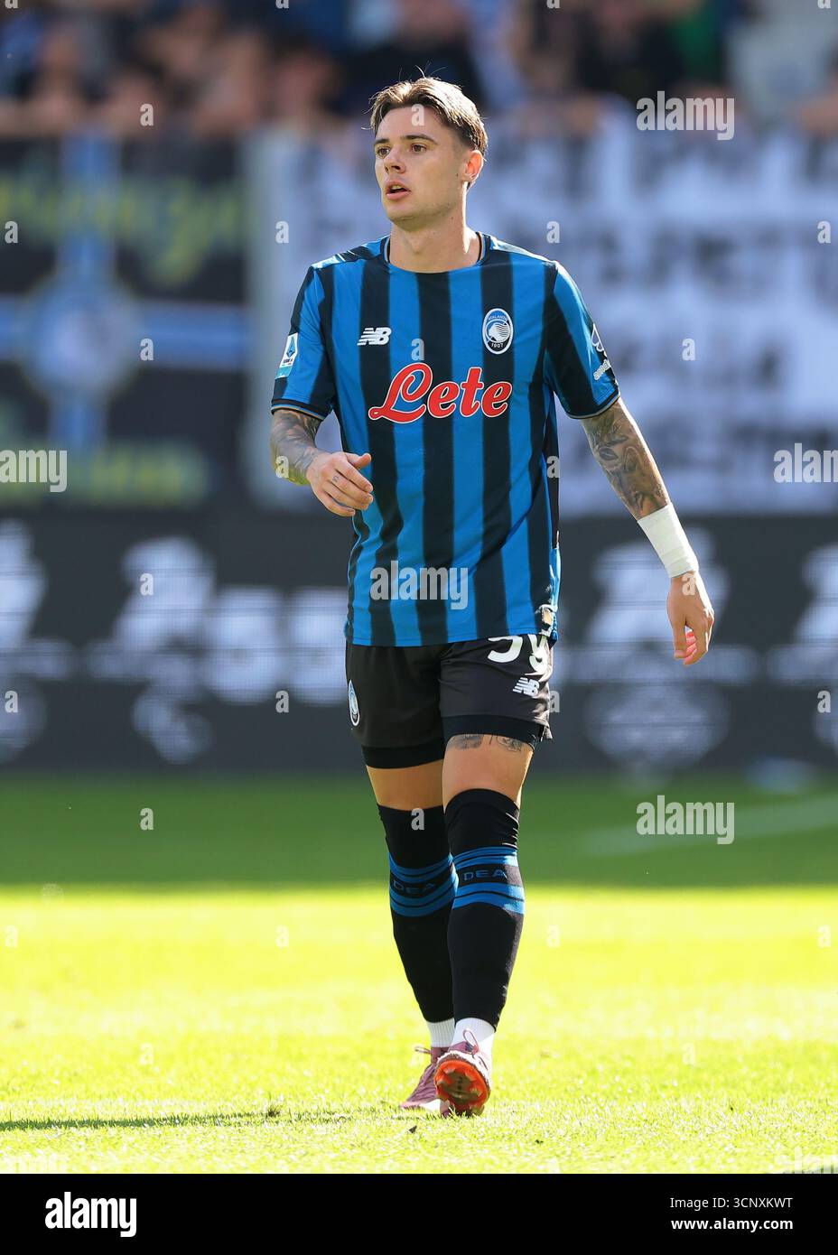 Bergamo, Italy, 14th September 2025. Nicola Zalewski of Atalanta during ...