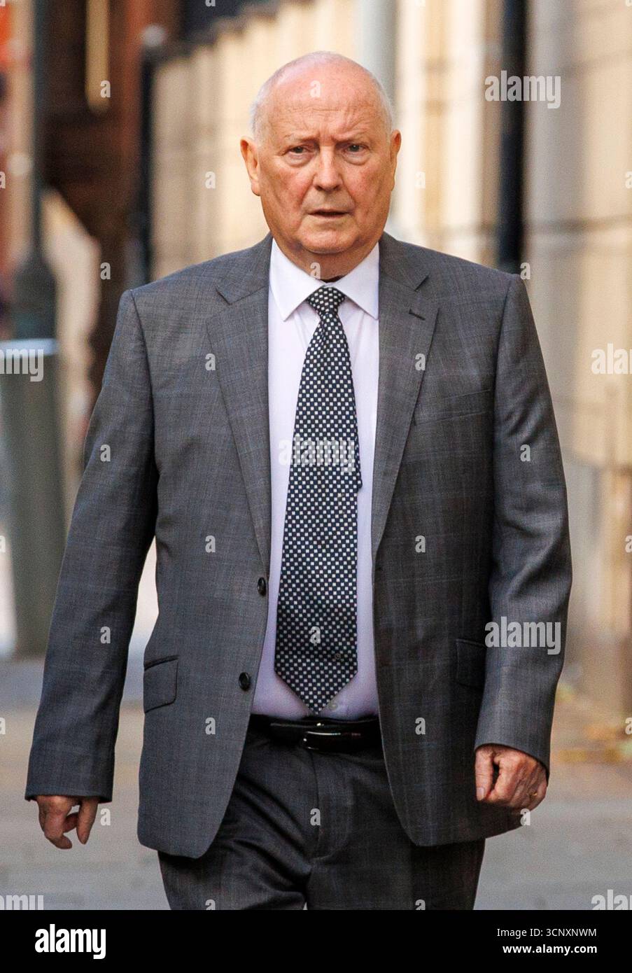 Frank Cushnahan arriving at Belfast Crown Court where Mr Cushnahan and ...