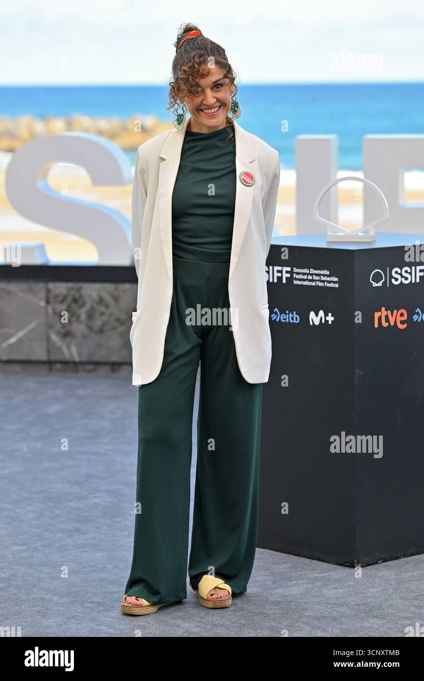 Elena Molina attending the photocall of Flores Para Antonio during ...