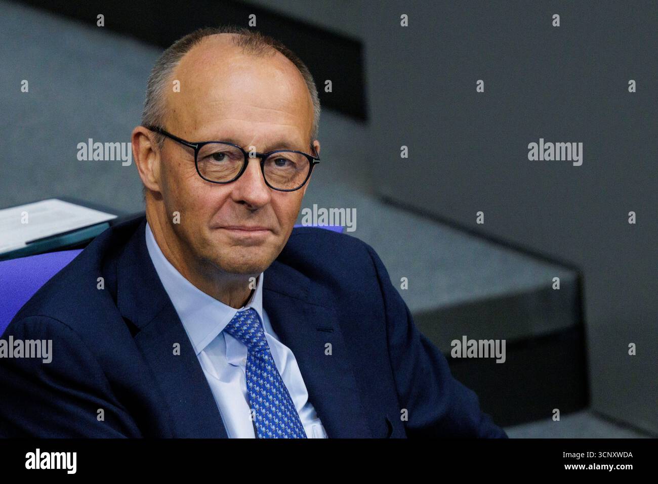 Friedrich Merz (CDU), Federal Chancellor, photographed in the German ...