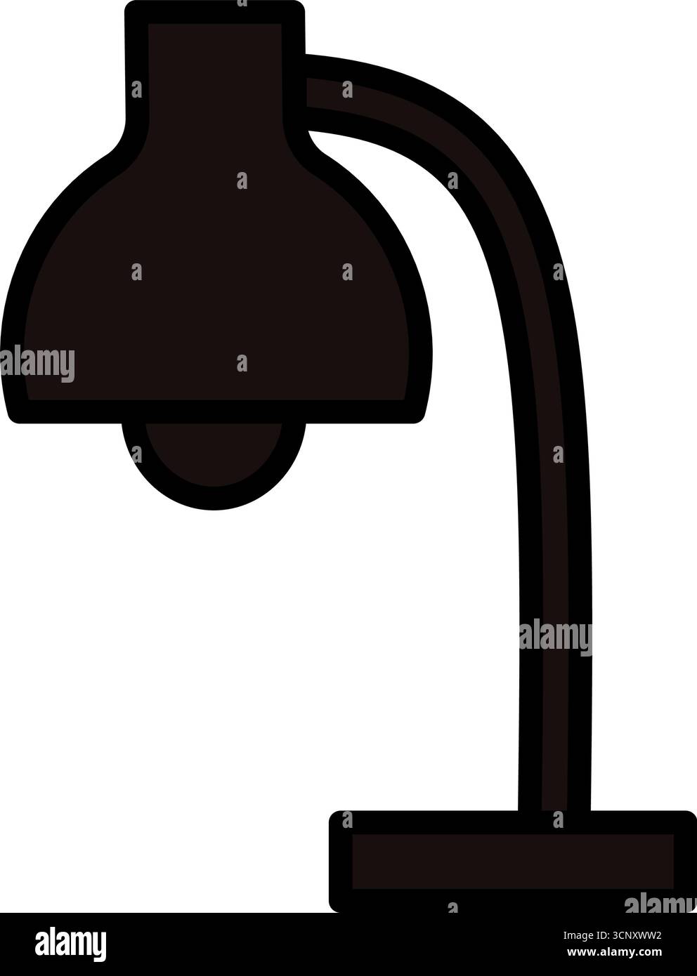 Table lamp icon simple Stock Vector Images - Alamy