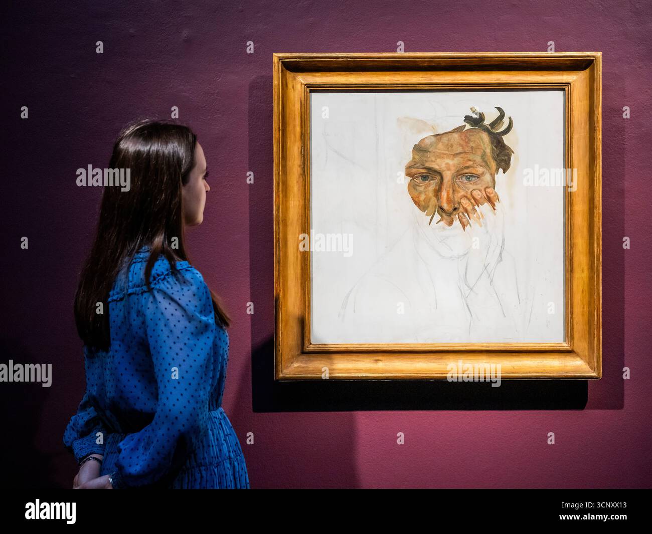 Self portrait fragment circa hi-res stock photography and images - Alamy