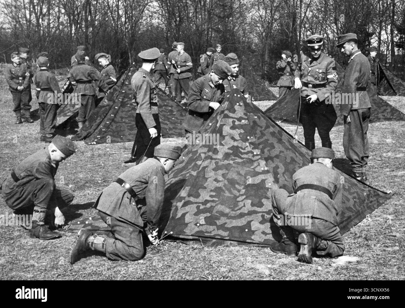 Hitlerjugend camps Black and White Stock Photos & Images - Alamy