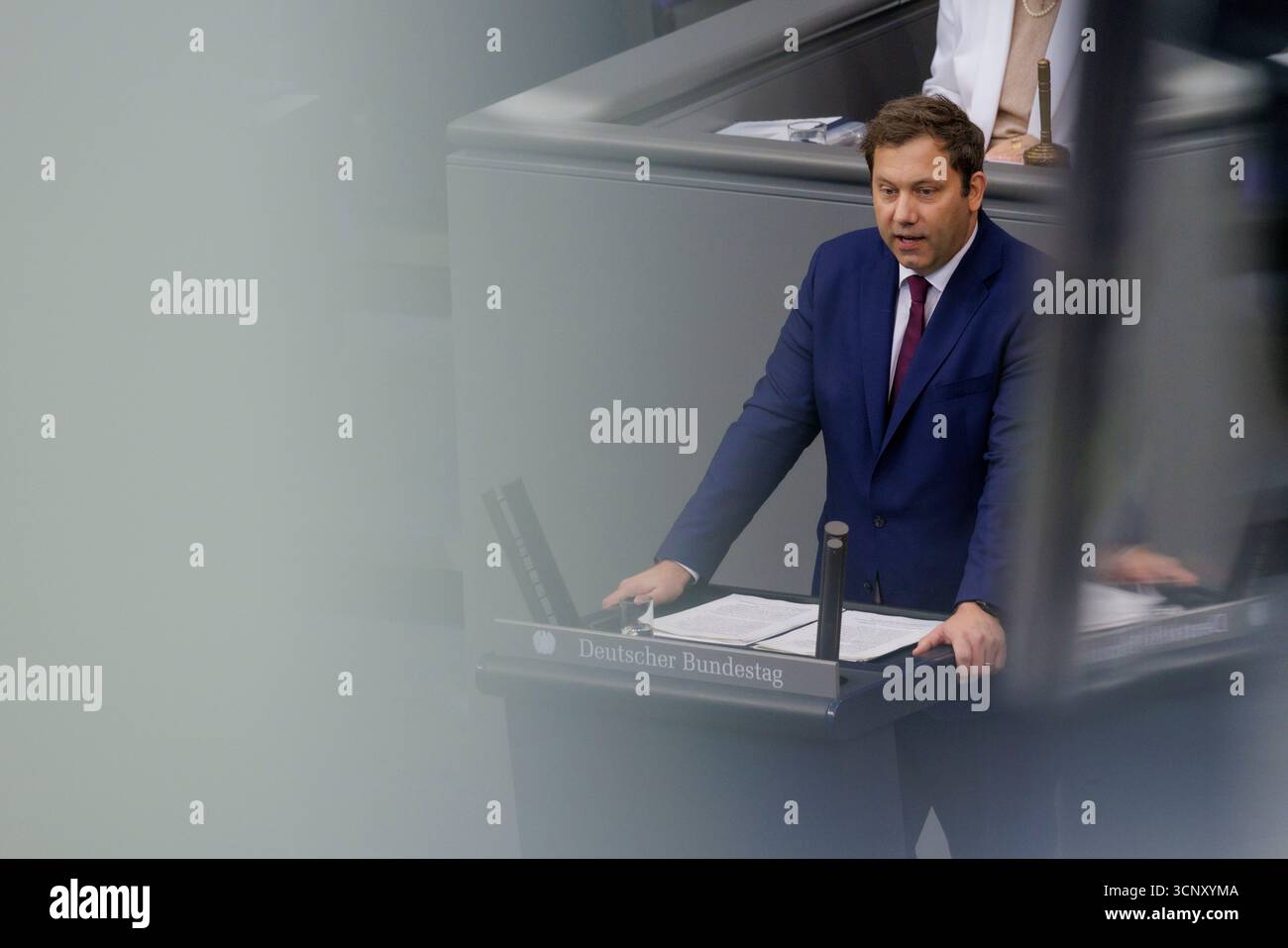 Lars Klingbeil, Federal Minister of Finance, photographed during a ...