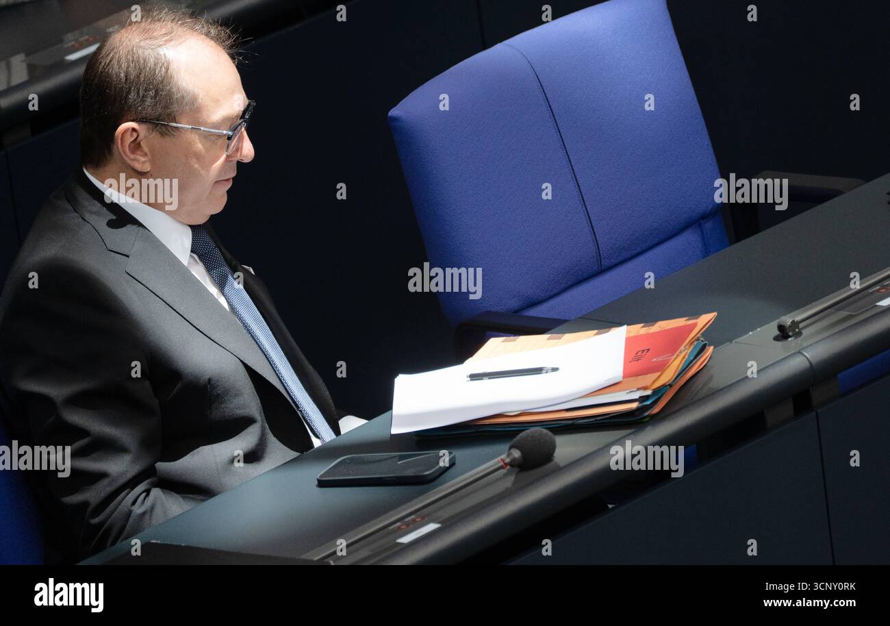 Alexander Dobrindt Bundesminister des Innern während der ...